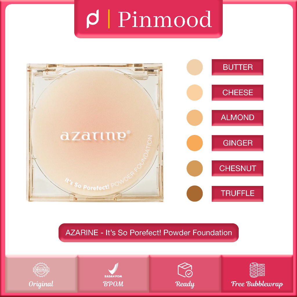 Jual AZARINE - IT'S SO POREFECT! POWDER FOUNDATION ( 8 g ) - Foundation ...