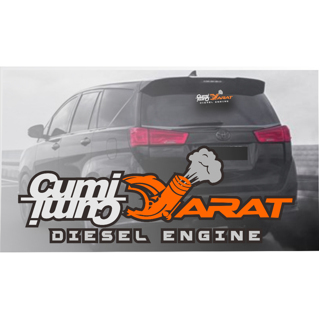 Jual STICKER CUTTING KACA MOBI CUMI-CUMI DARAT | Shopee Indonesia