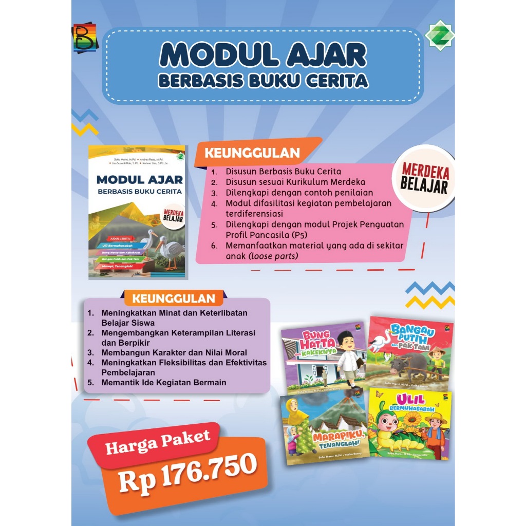 Jual PAKET MODUL AJAR GURU PAUD isi 5 buku - Modul Ajar Berbasis Buku ...