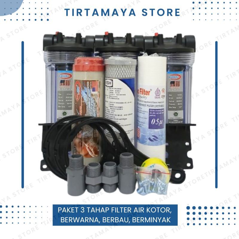 Jual Saringan Air Sumur Bor Dan Pdam 10 inch Tirtamaya | Shopee Indonesia