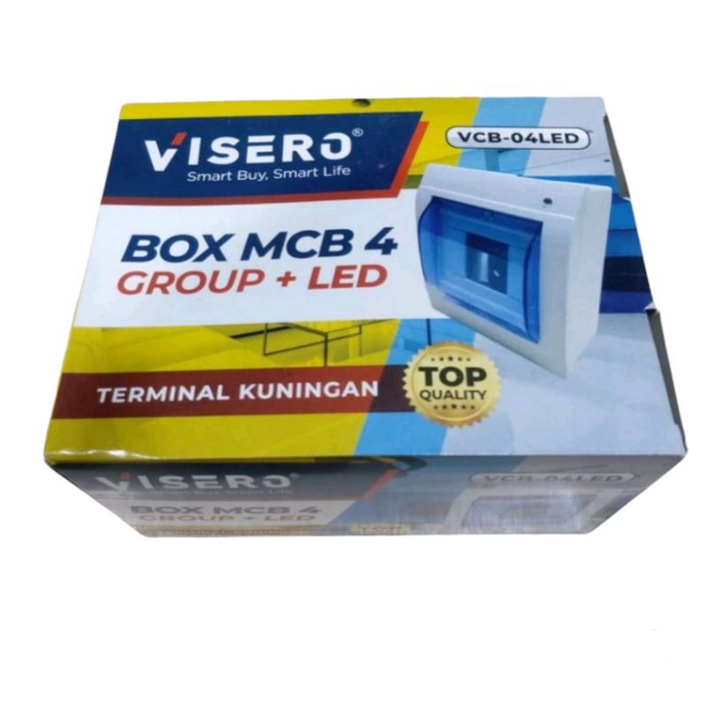 Jual BOX MCB 4 GROUP/ COVER LED TEMPEL/ OUTBOW/ OB ORIGINAL TERMINAL ...