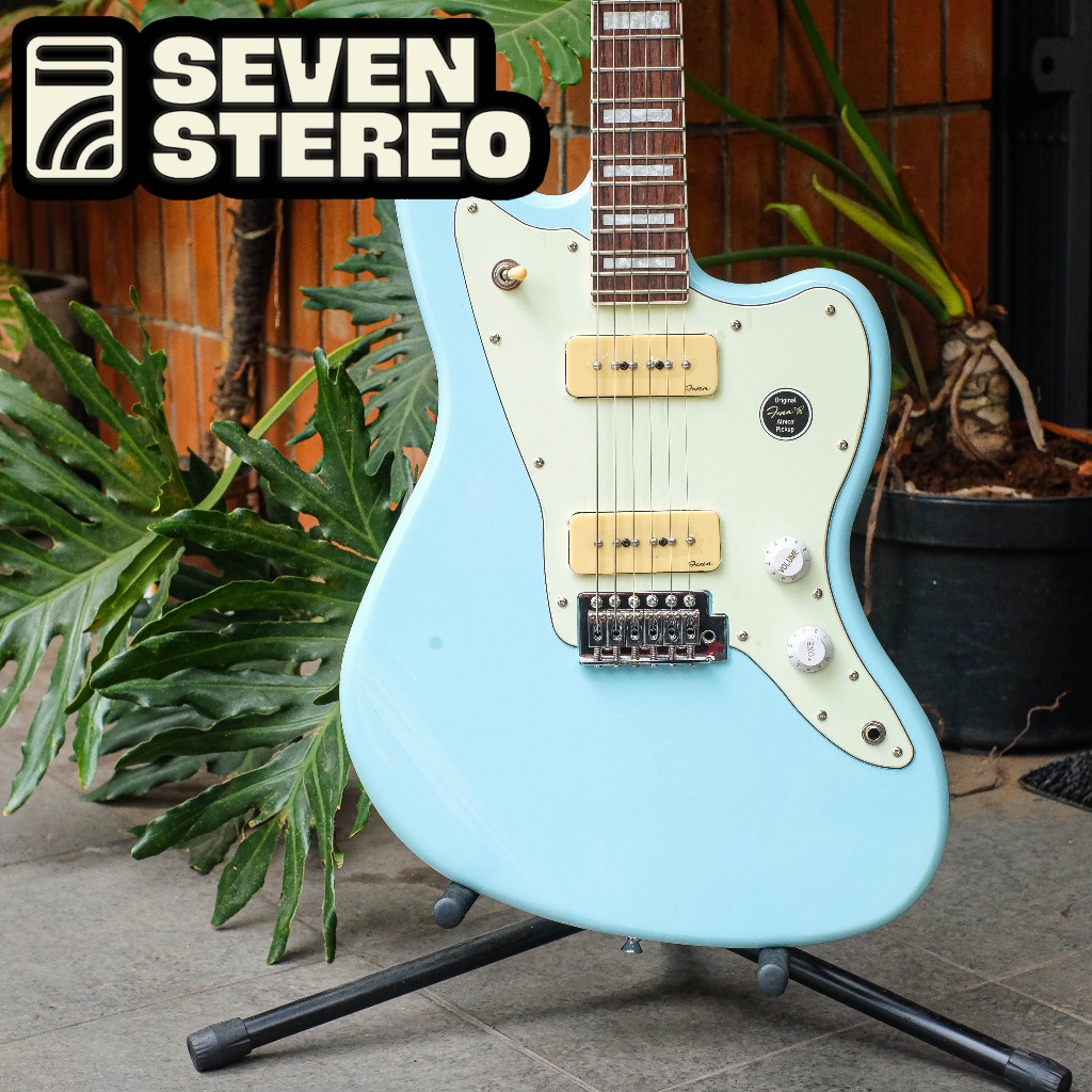 Jual Fena Guitars Jazzmaster P90 Rosewood FB Sonic Blue Electric Guitar ...