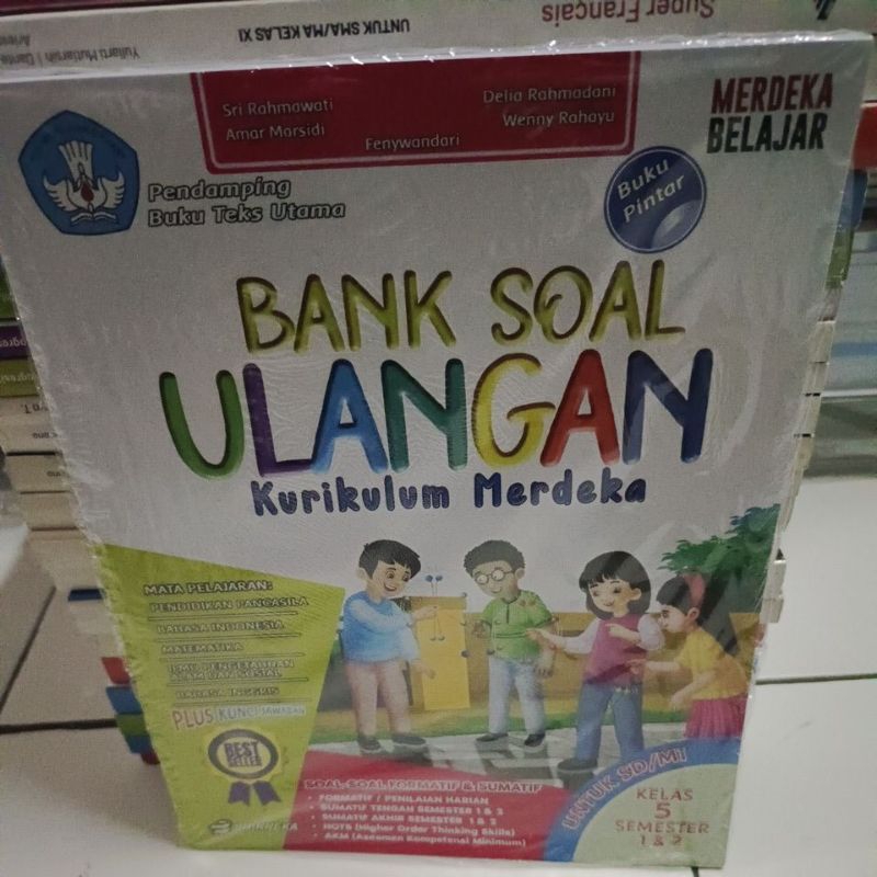 Jual BANK SOAL ULANGAN SEMESTER 1&2 SD/MI KLS V KURIKULUM MERDEKA | Shopee Indonesia
