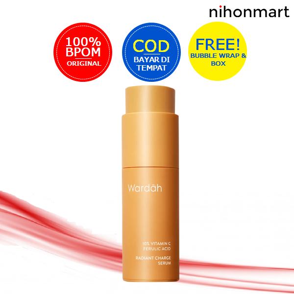 Jual Wardah 10% Vitamin C Ferulic Acid Radiant Charge Serum 20ml | Shopee Indonesia