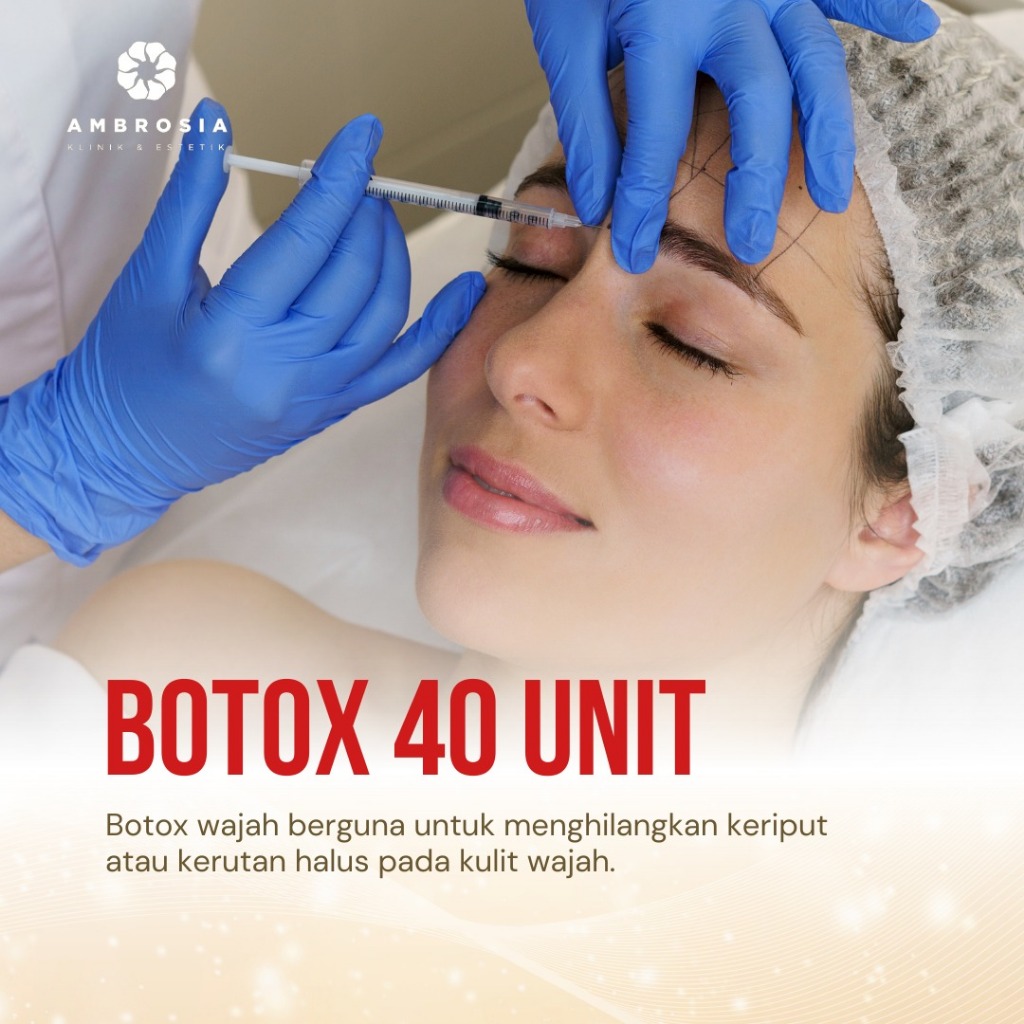 Jual AMBROSIA BOTOX 40 UNIT - MENGHILANGKAN KERIPUT DAN KERUTAN HALUS PADA WAJAH | Shopee Indonesia