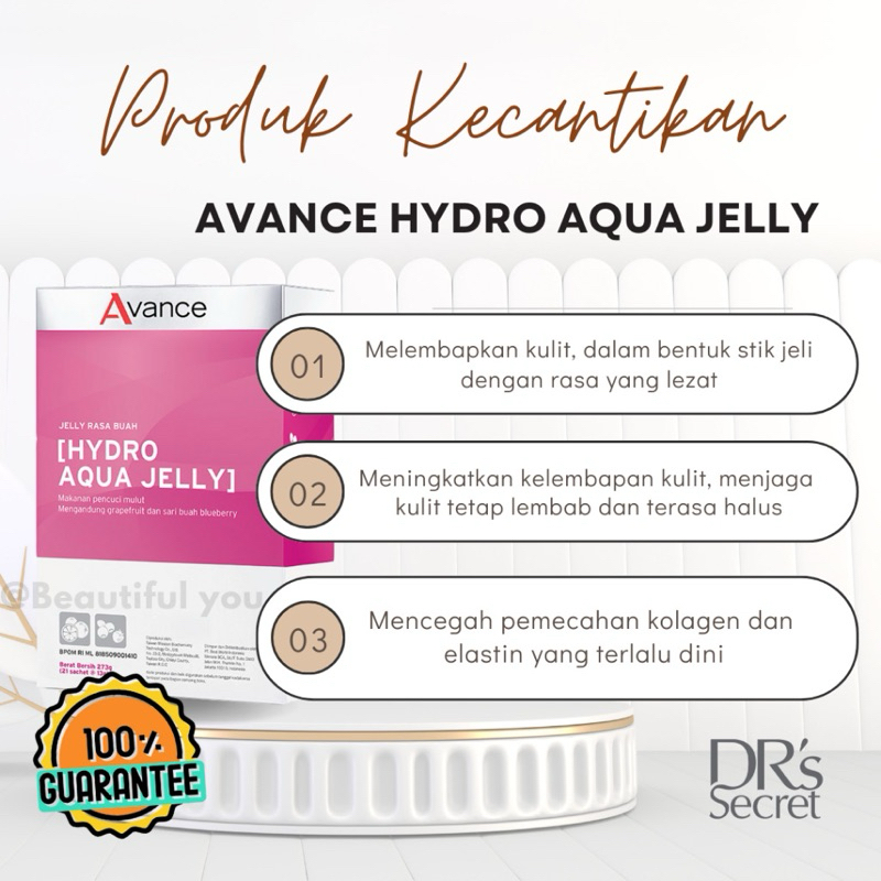 Jual hydro jelly avance HA | Shopee Indonesia