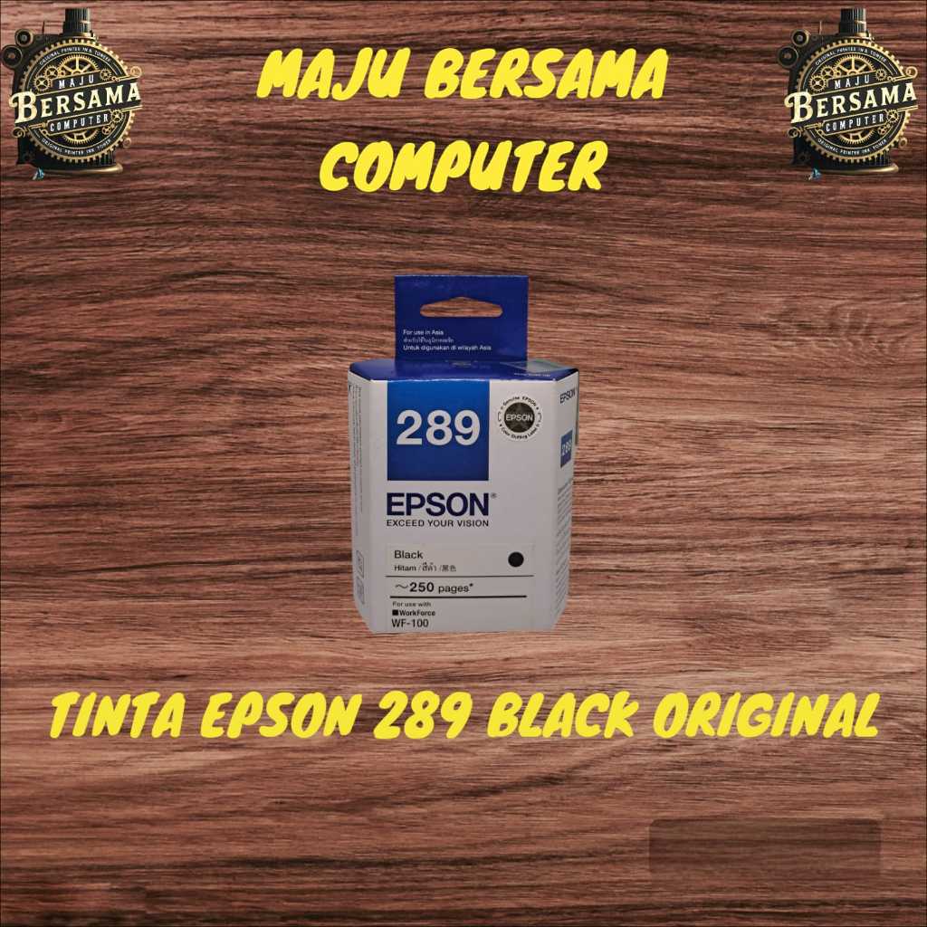 Jual Tinta Epson Ink 289 Black Original | Shopee Indonesia