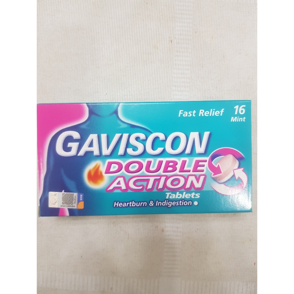 Jual Gaviscon Double Action Tablets/Cair 100% original ! | Shopee Indonesia