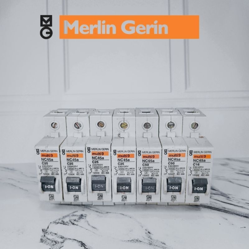 Jual mcb merlin gerin 1phase 4A 6A 10A 16A 20A 25A 32A 40A 50A 63A | Shopee Indonesia