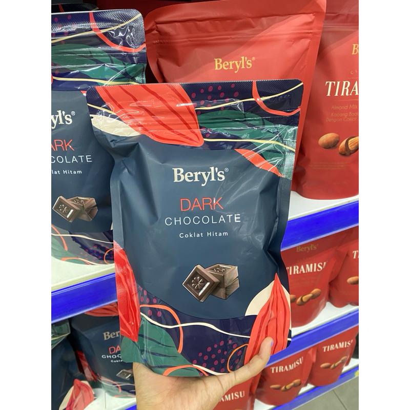 Jual Beryl's Beryls Choco Dark Chocolate 280g / Beryls Coklat Hitam ...
