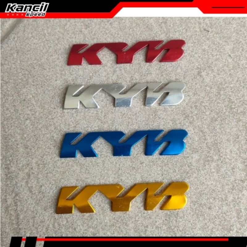 Jual Emblem Logo Kayaba KYB Alumunium, Emblem Bottem KYB (Set) | Shopee ...