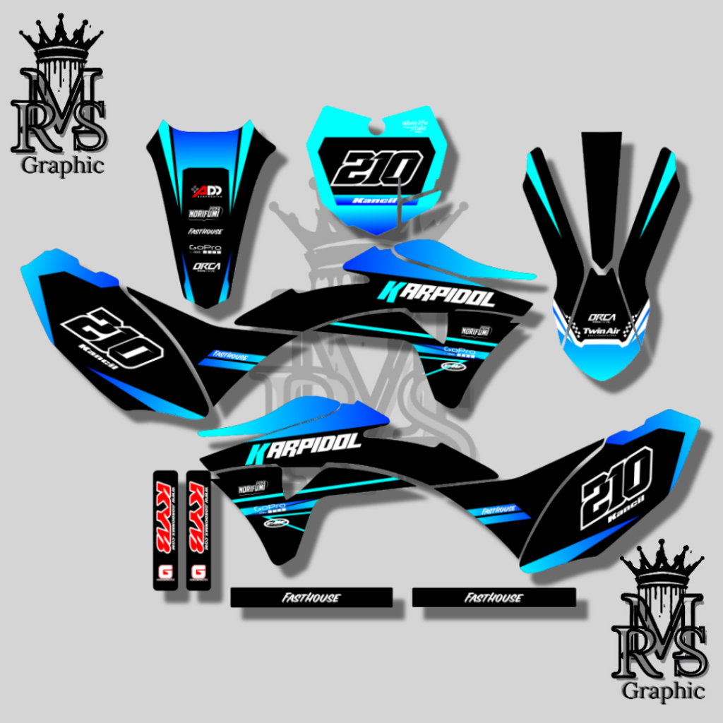 Jual DECAL STIKER KLX GORDON FULL BODY-CUSTOM DESIGN | Shopee Indonesia