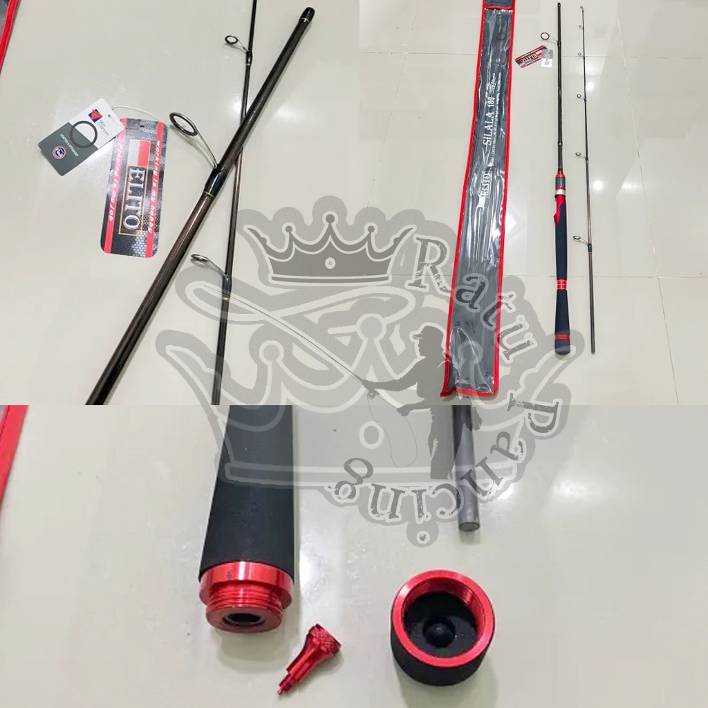 Jual Joran pancing ELITO SILALA Pro Galatama Series Carbon Solid Fuji ...