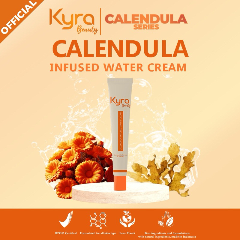 Jual Kyra Beauty - Calendula Infused Water Cream - Moisturizer | Shopee Indonesia