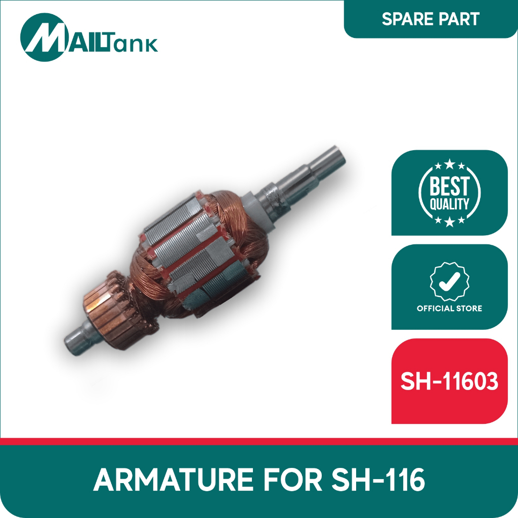 Jual MAILTANK SH11603 SPARE PART ARMATURE UNTUK MESIN AMPLAS SANDER ...