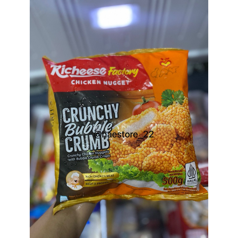 Jual RICHEESE CHICKEN NUGGET BUBBLE CRUMB | Shopee Indonesia