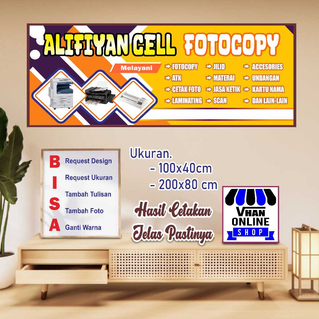 Jual Cetak Banner Spanduk Foto Copy, Potocopy keren Murah Bagus ...