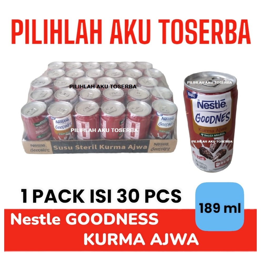 Jual Susu Nestle GOODNES KURMA 189 ml - ( 1 PACK ISI 30 ) | Shopee ...