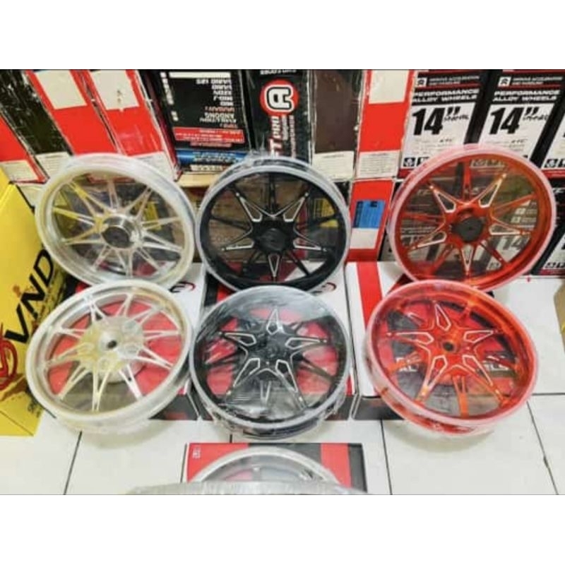 Jual VELG KTC RACING CHRONOS 185x14 & 215x14 VARIO 110 125 150 160 CBS BEAT SCOOPY SPACY GENIO ...