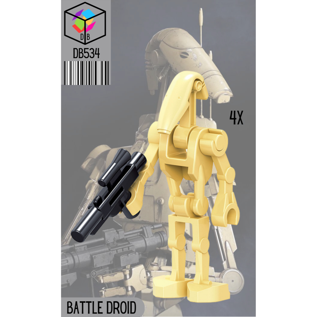 Jual Mainan Anak Edukasi Koleksi Brick Star Wars Battle Droid Reguler ...