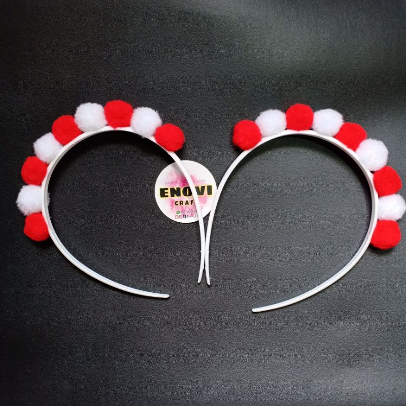 Jual BANDO POMPOM BANDO ANAK BANDO DEWASA BANDO LUCU UNIK BANDANA ...