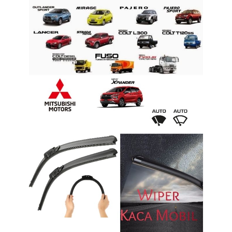 Jual Wiper Mobil Mitsubishi (Pajero, Kuda, Colt Diesel, Xpander, Mirage ...