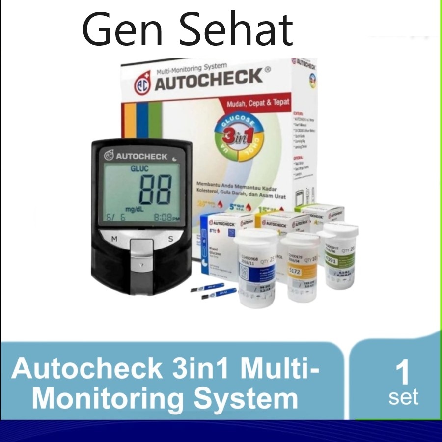 Jual ALAT AUTOCHECK 3 IN 1 MULTI-MONITORING SYSTEM | Shopee Indonesia