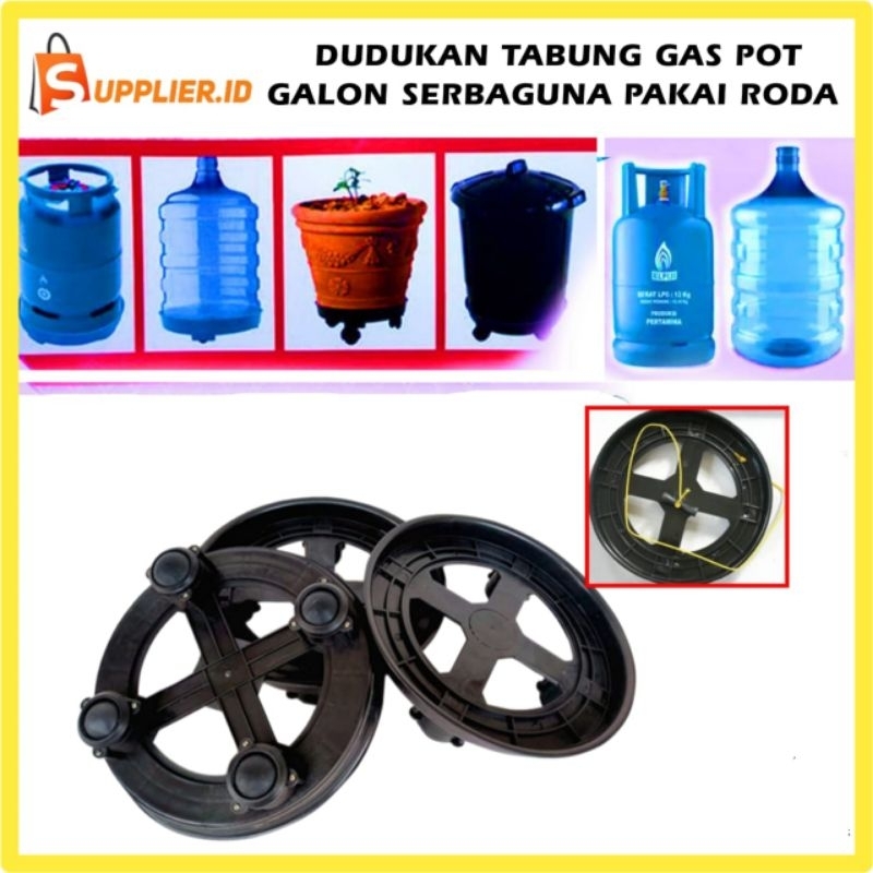 Jual Tatakan Dudukan Tempat Tabung Gas Elpiji Galon Pot Serbaguna Pakai ...