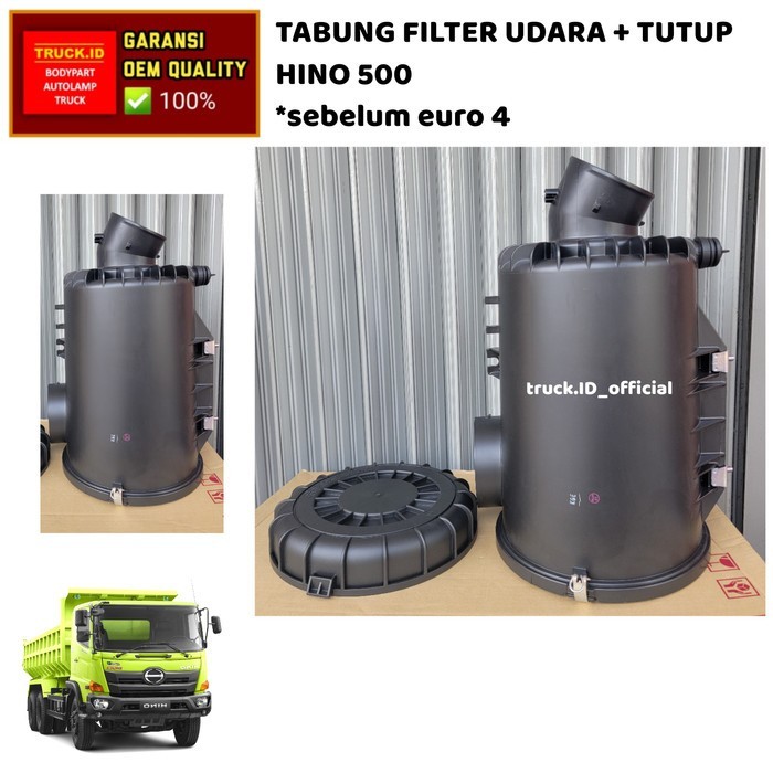 Jual TABUNG HAWA FILTER UDARA HINO 500 + COVER *oem - tabung+tutup ...