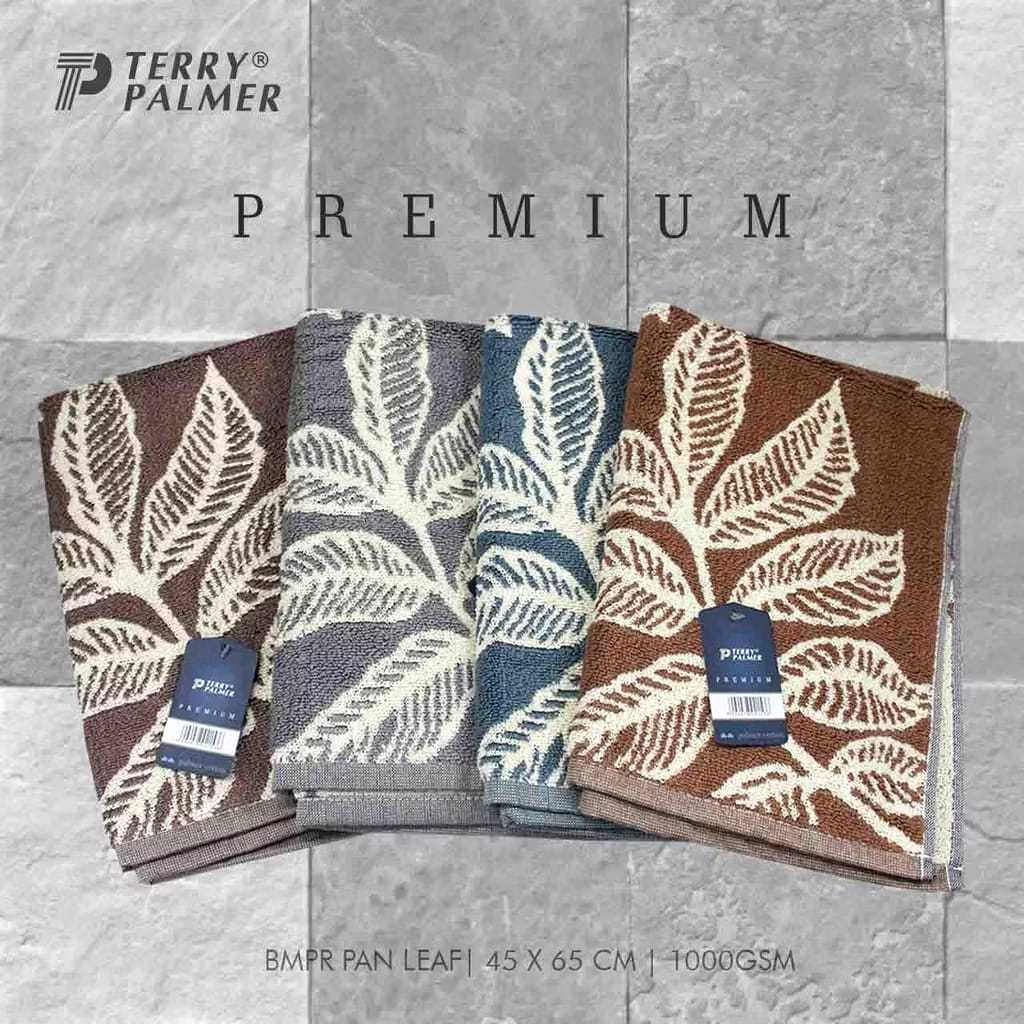 Jual KESET KAKI HANDUK TERRY PALMER PREMIUM BM PAN LEAF UK 45X65CM ...