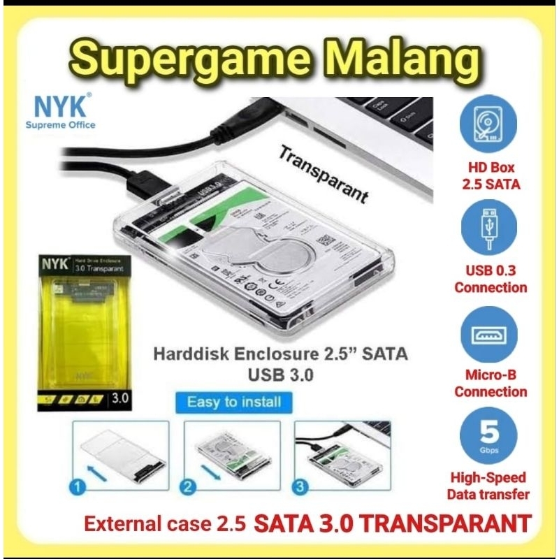 Jual Casing Hdd External 2.5 usb 3.0 Storage Hardisk Komputer Laptop ...