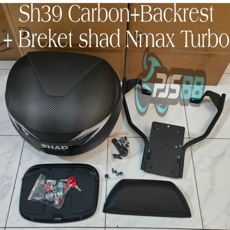 Jual Paketan Backrest shad sh39 Plus Box Shad Sh39 Sh 39 Carbon Plus ...