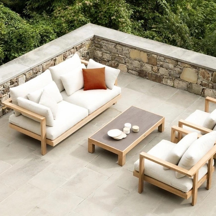 Jual Kursi Sofa Tamu Jati Minimalis Sofa Outdoor/Indoor Sofa Teras ...