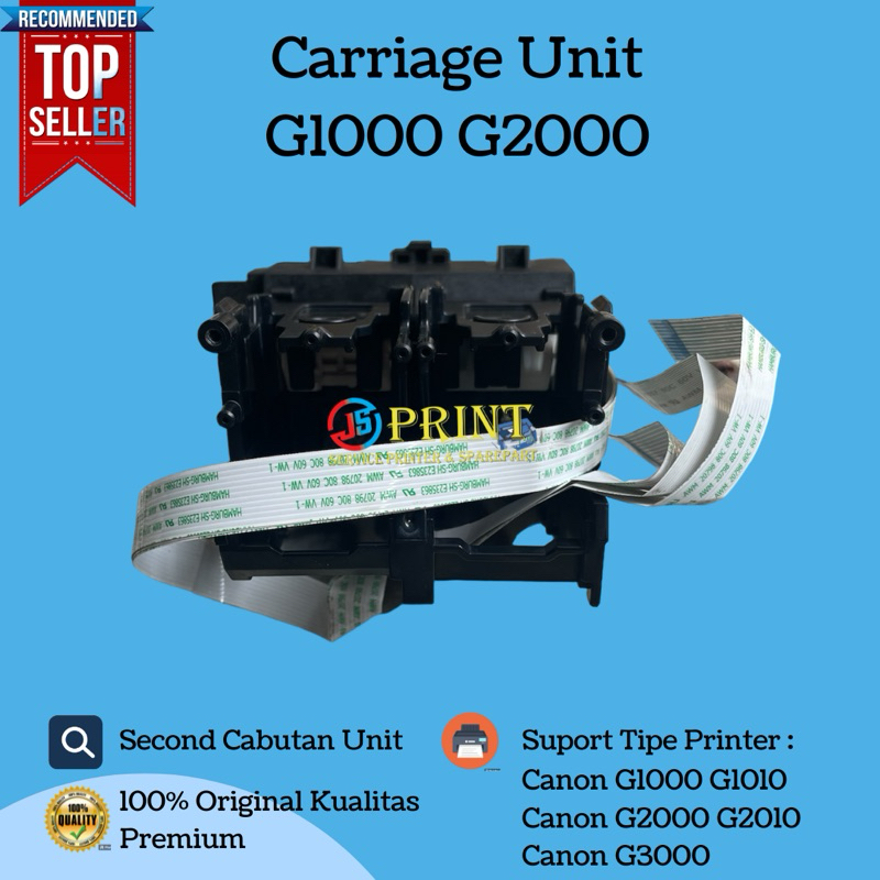Jual Carriage Unit Printer Canon G1000 Canon G1010 Canon G2000 Canon ...