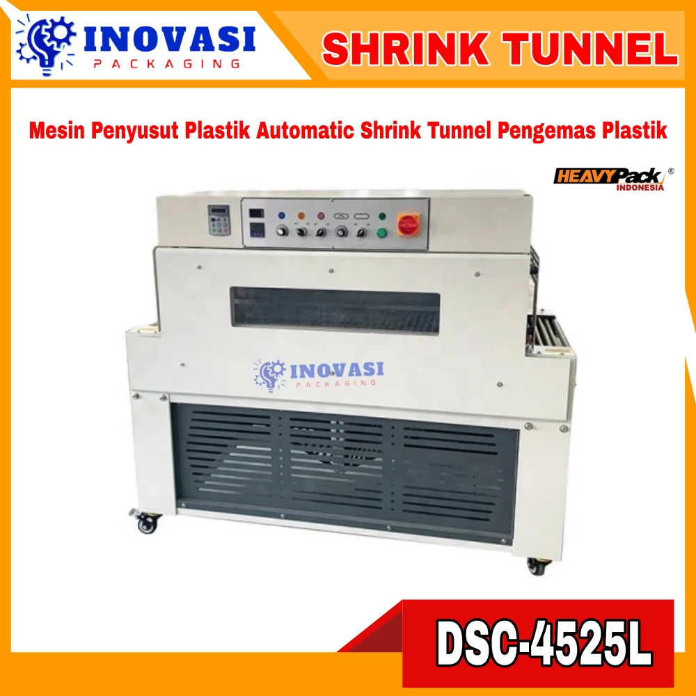 Jual Mesin Shrink Tunnel Otomatis Penyusut Plastik Buku/Majalah/Kotak ...