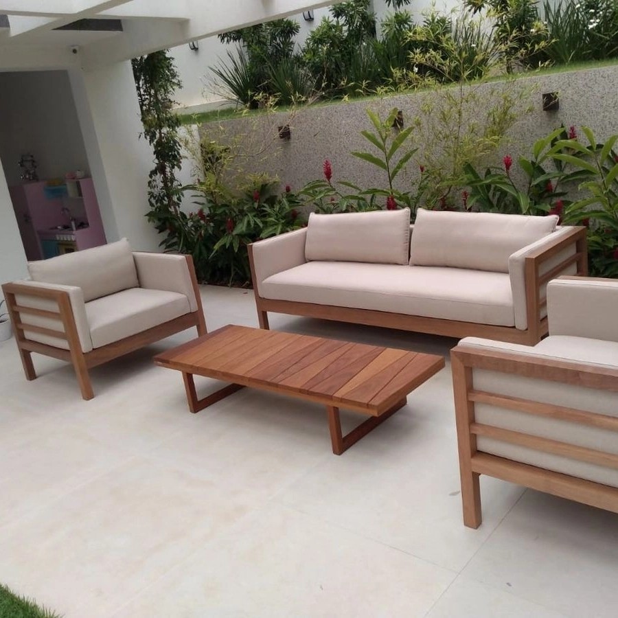 Jual Kursi Sofa Jati Minimalis Sofa Tamu Outdoor Sofa Teras Modern ...