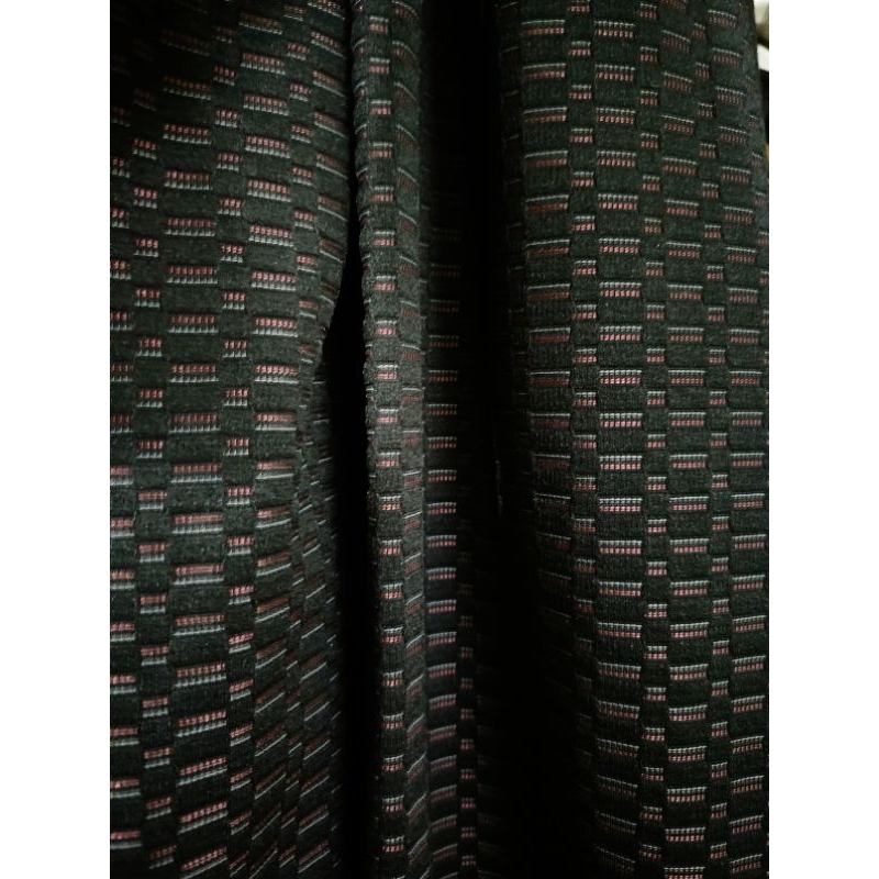 Jual Bahan Kain Jok Mobil Ori Fabric Hitam Motif Kode B | Shopee Indonesia