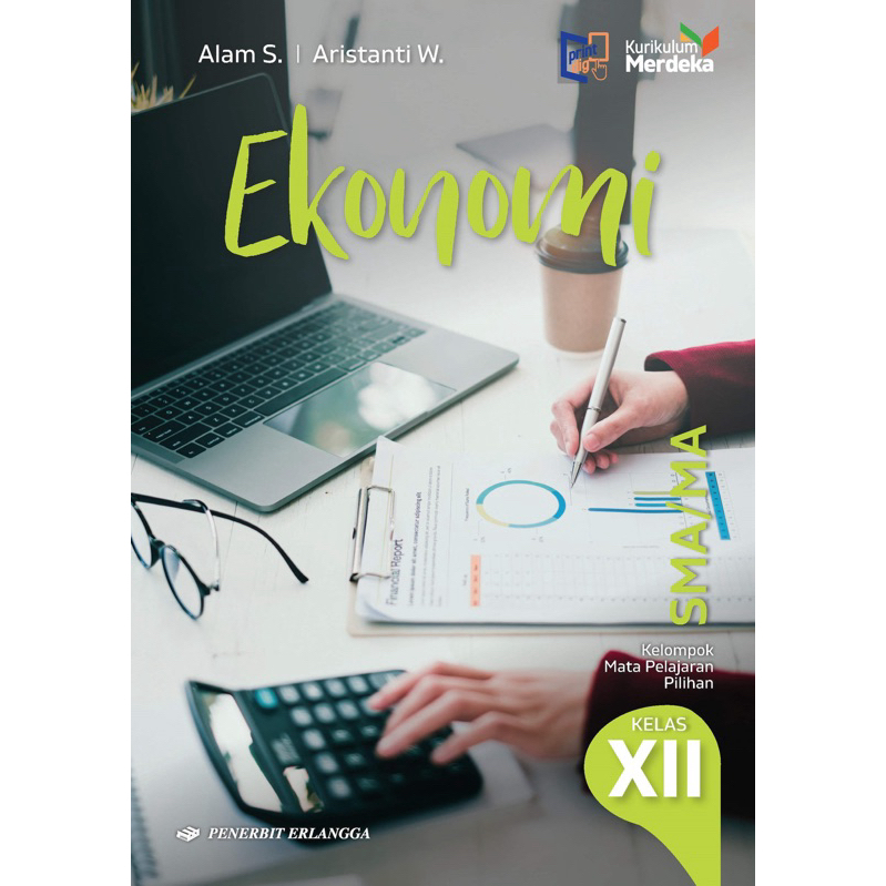 Jual EKONOMI SMA/MA KELAS 12/XII KURIKULUM MERDEKA PENERBIT ERLANGGA // EKONOMI SMA KURMER ...