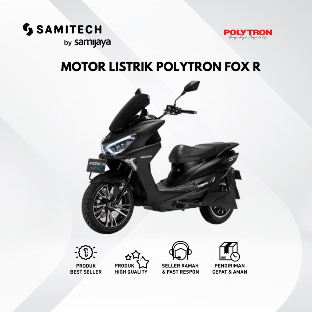 Jual MOTOR LISTRIK POLYTRON FOX R ELECTRIC SUBSIDI | Shopee Indonesia