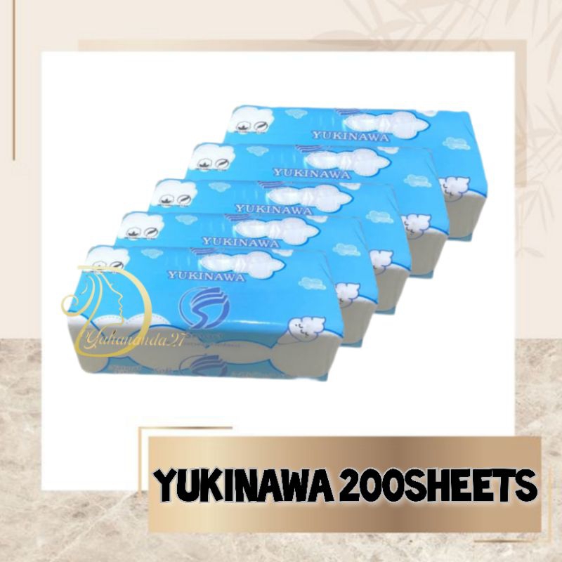 Jual [5pax] Yukinawa 200sheets 2ply (400 lembar) | Shopee Indonesia