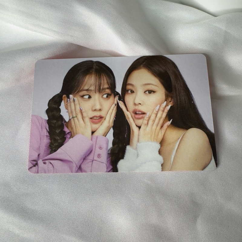 Jual PHOTOCARD BLACKPINK JISOO JENNIE 2022 WELCOMING COLLECTION OFFICIAL | Shopee Indonesia