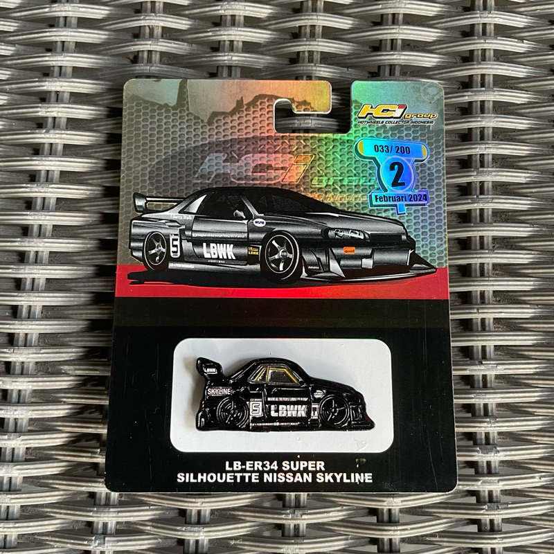 Jual PIN Hot Wheels Collector Indonesia LB-ER34 Super Silhouette Nissan ...