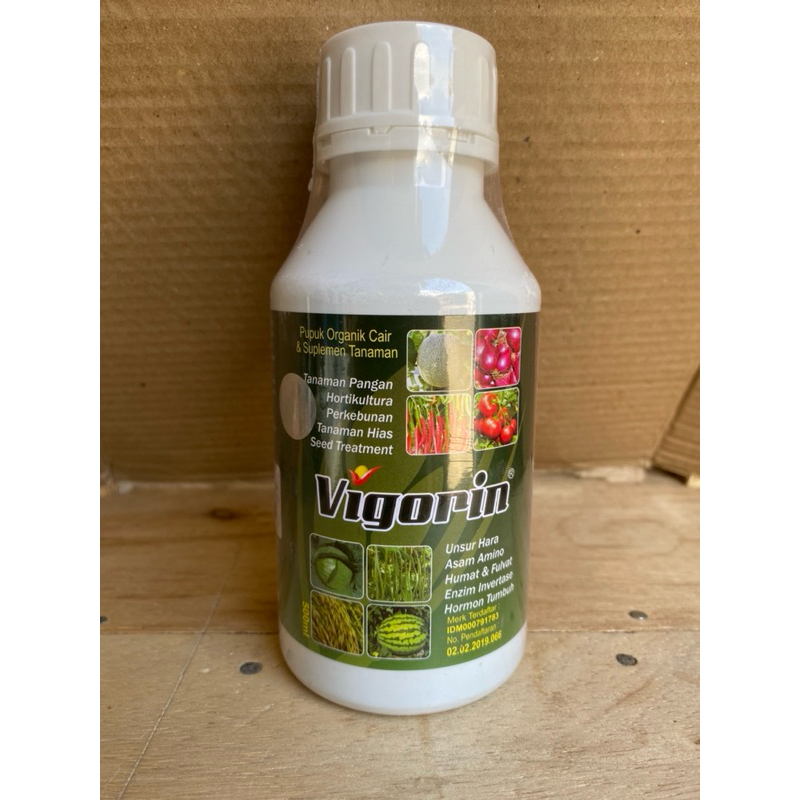 Jual VIGORIN 500ML PUPUK ORGANIK CAIR DAN ASAM HUMAT+SUPLEMEN TANAMAN ...