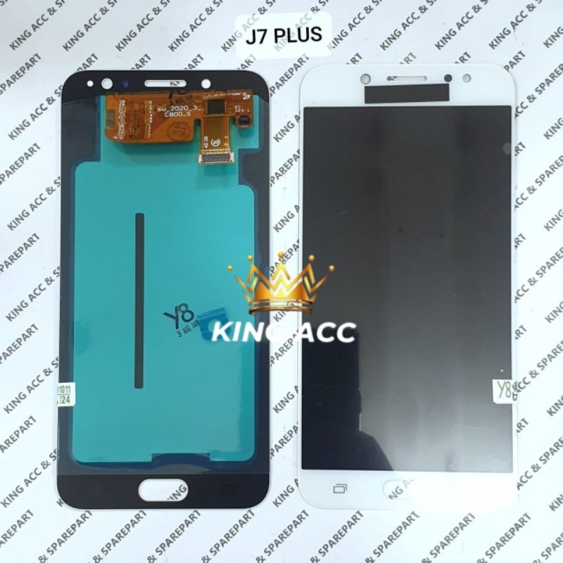 Jual LCD TOUCHSCREEN SAMSUNG GALAXY J7 PLUS SAMSUNG C710 OLED | Shopee ...
