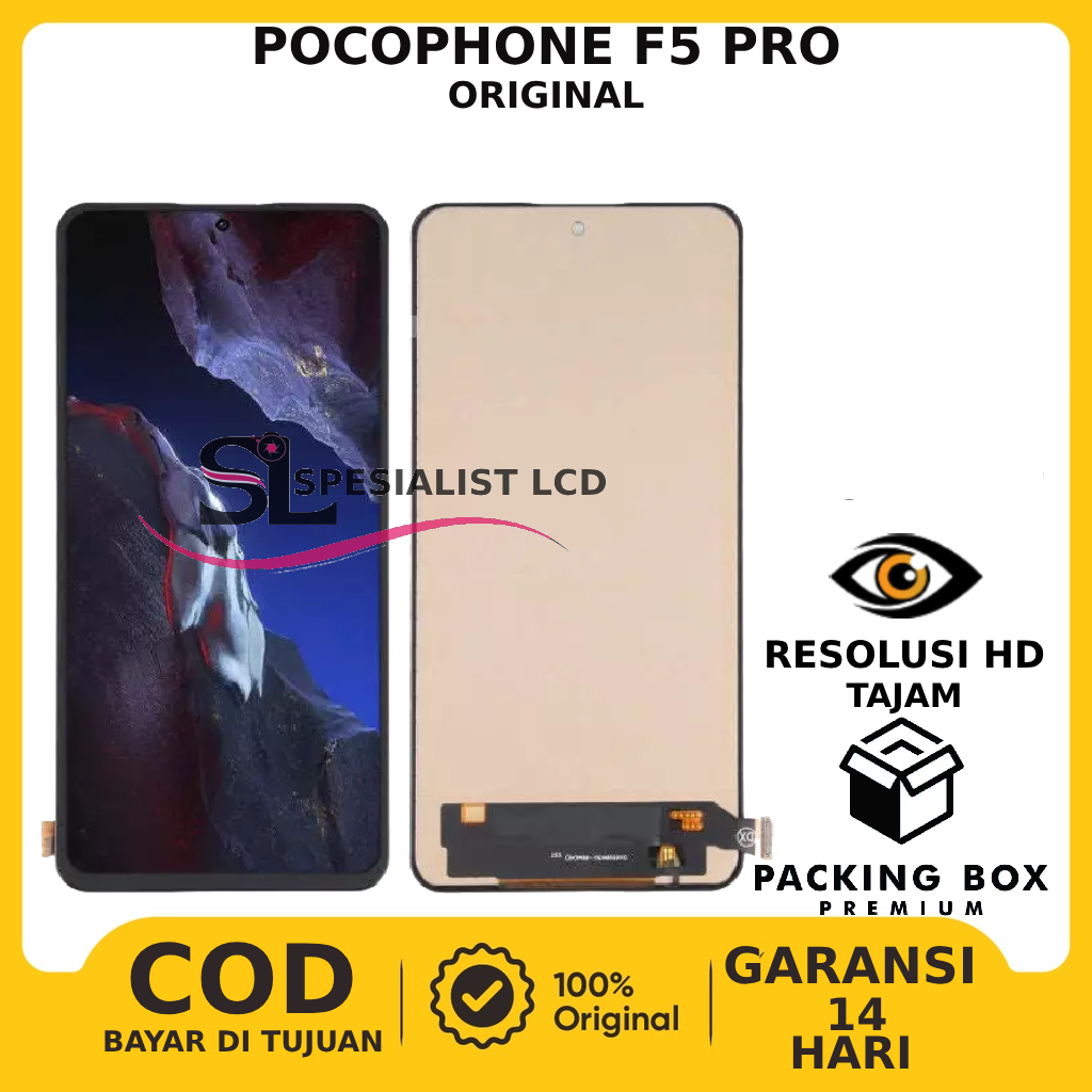 Jual LCD TOUCHSCREEN POCO F5 PRO ORIGINAL GARANSI FREE PACKING & LEM ...
