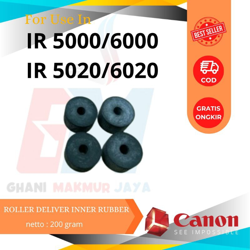 Jual oller Delivery Inner Rubber Set Mesin Fotocopy IR5000/6000/5020 ...