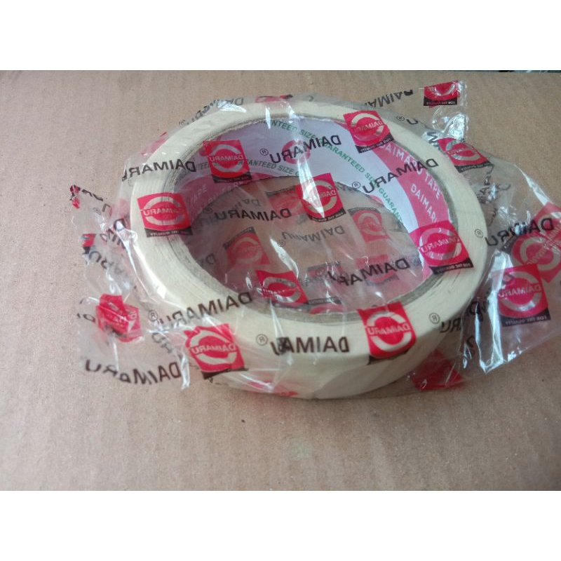Jual isolasi atau lakban kertas lebar 1inci | Shopee Indonesia