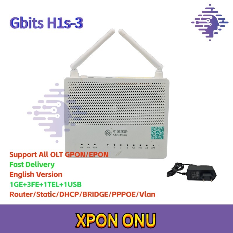 Jual Bekas Gbits H1s-3 Modem Router XPON GPON EPON English Version ...