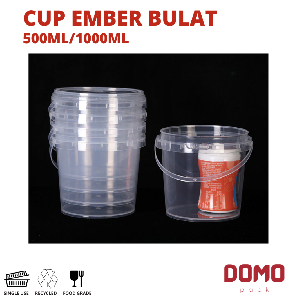 Jual Cup Ember Bulat 500ml/1000ml (5pc) | Shopee Indonesia