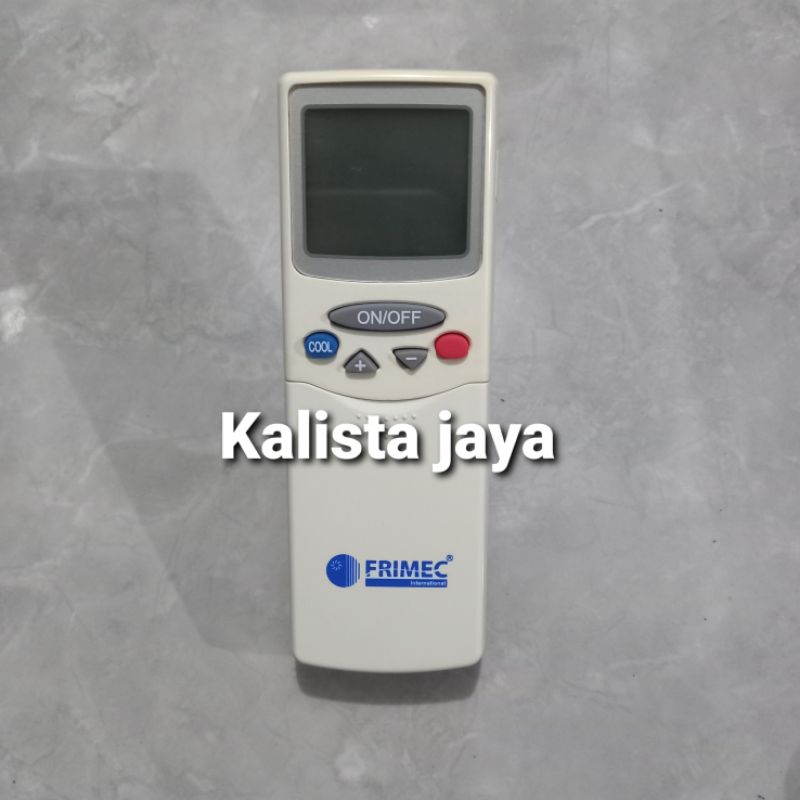 Jual REMOTE REMOT AC FRIMEC ORIGINAL | Shopee Indonesia